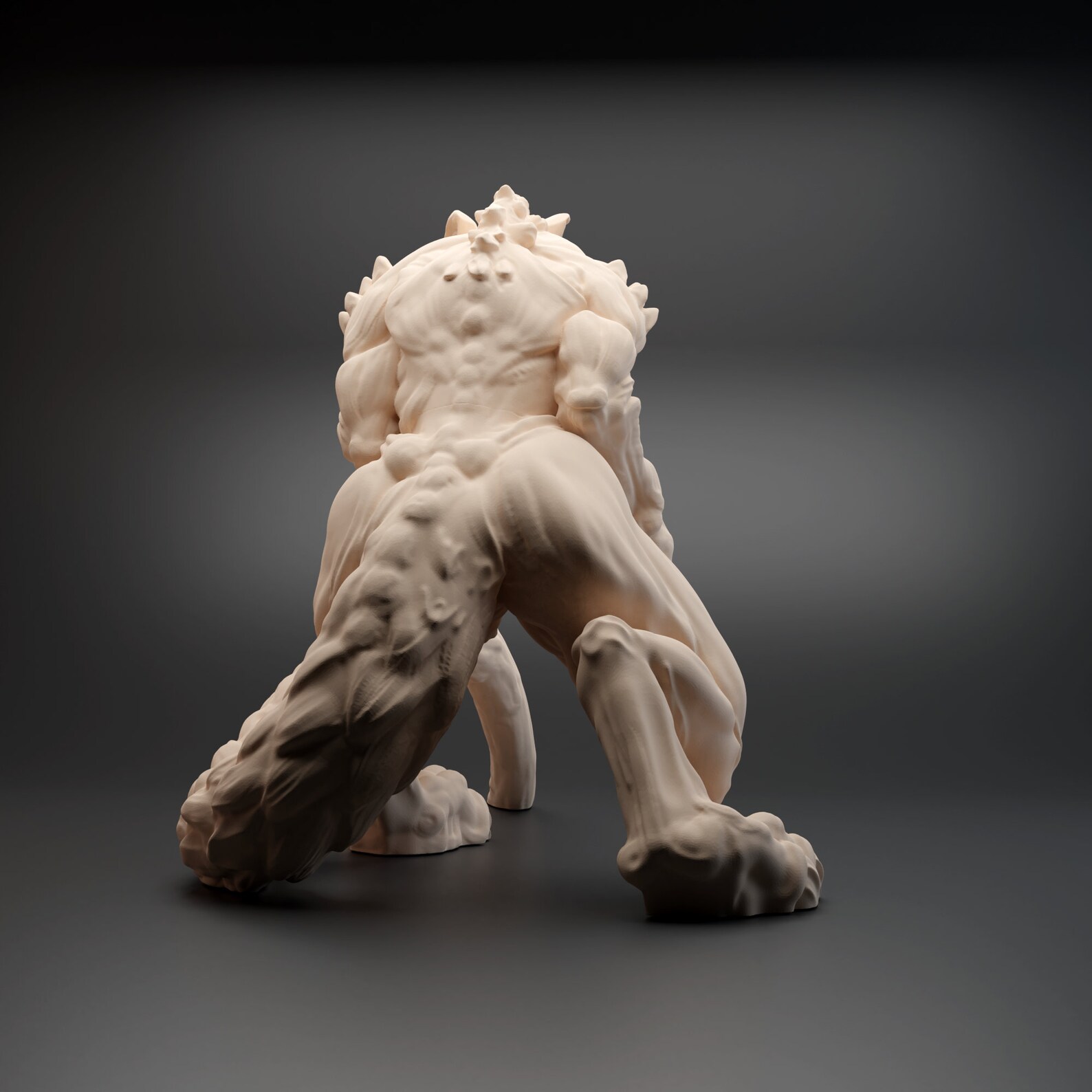 Wererat Monster 3D Printed Miniature Model for Dnd and | Etsy