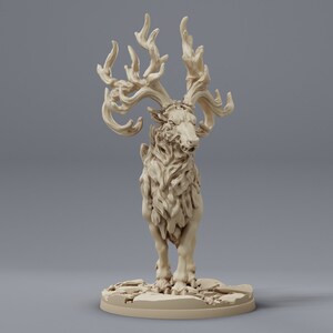 Demon Stag - 3D Printed Miniature Model for Dnd and Roleplaying Games ...