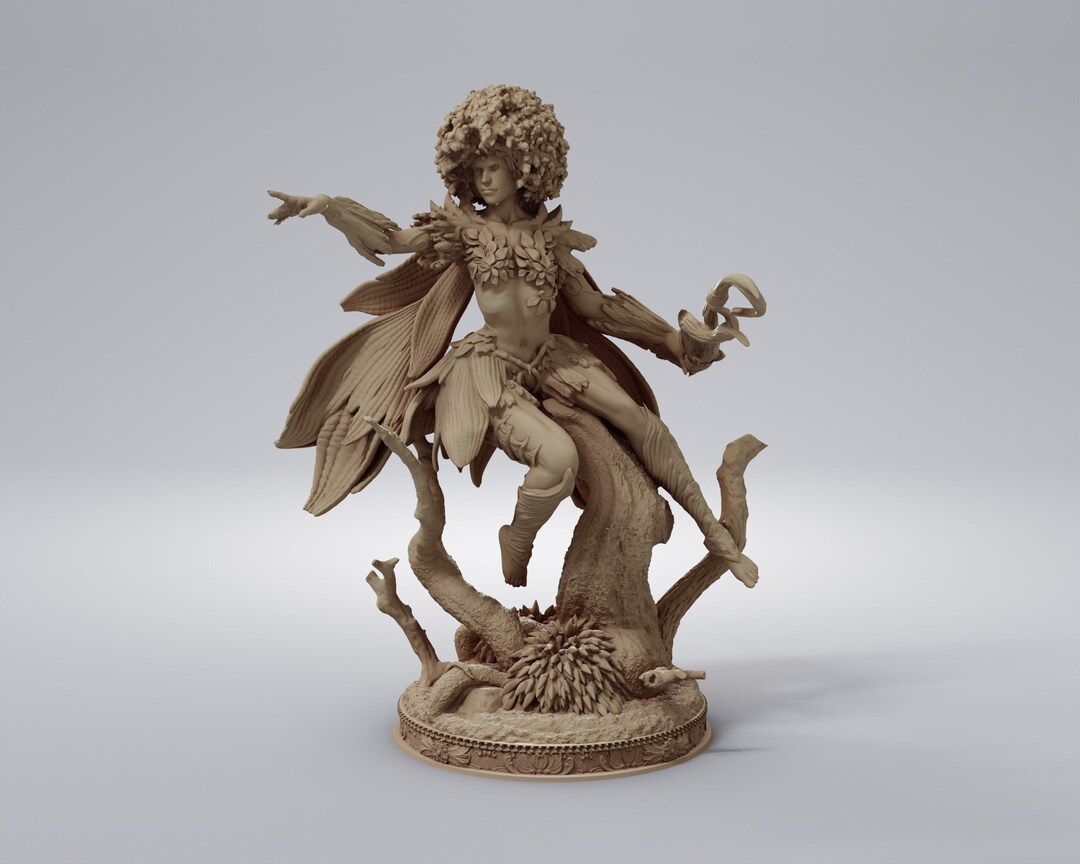 Dryad 32mm Resin Miniature Dnd Miniatures Dungeons & Dragons Miniatures ...