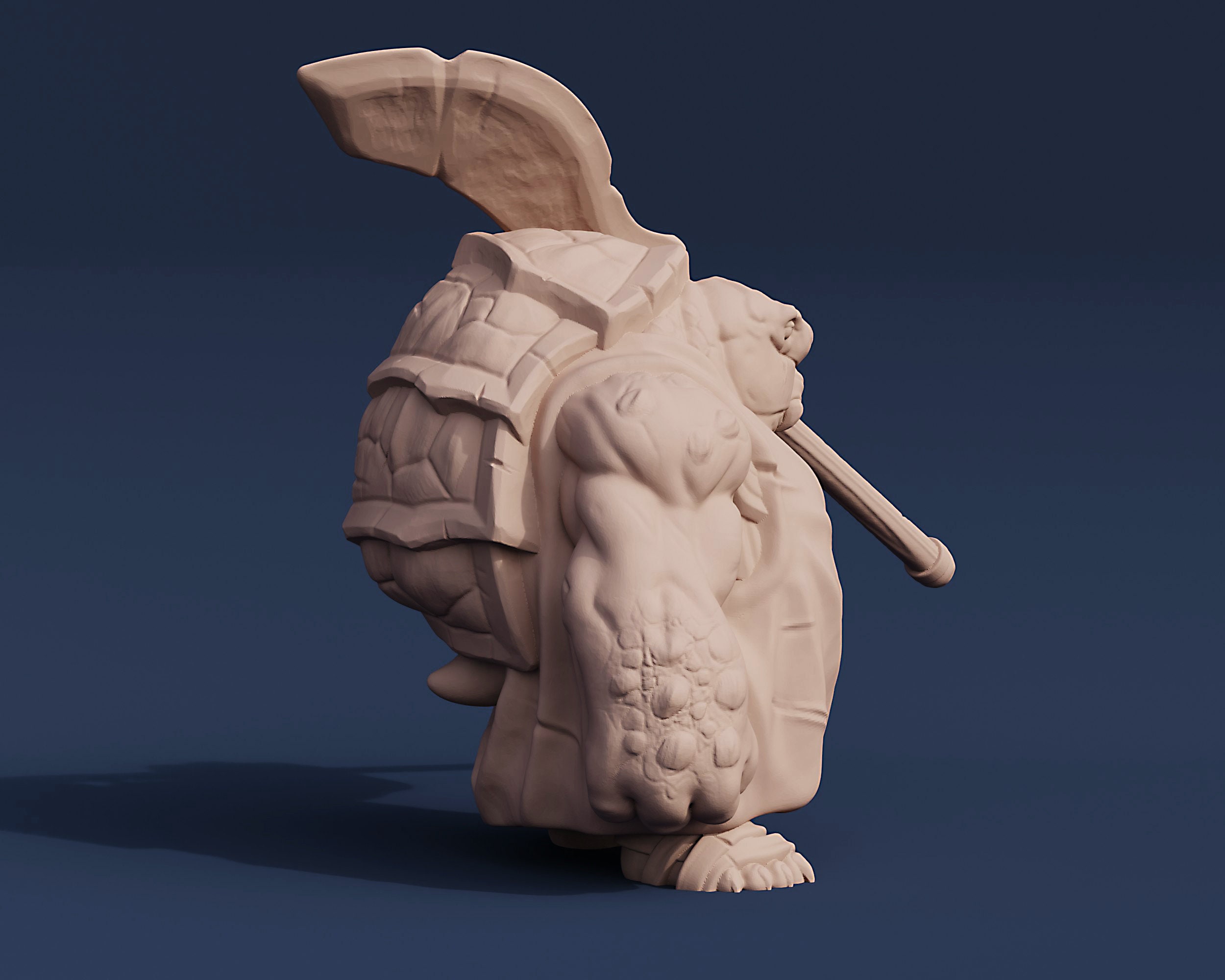 Tortle Peacekeeper - Resin Miniature - Dnd Miniatures - Dungeons ...