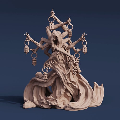 Deva Female Miniature for Dungeons and Dragons Pathfinder | Etsy