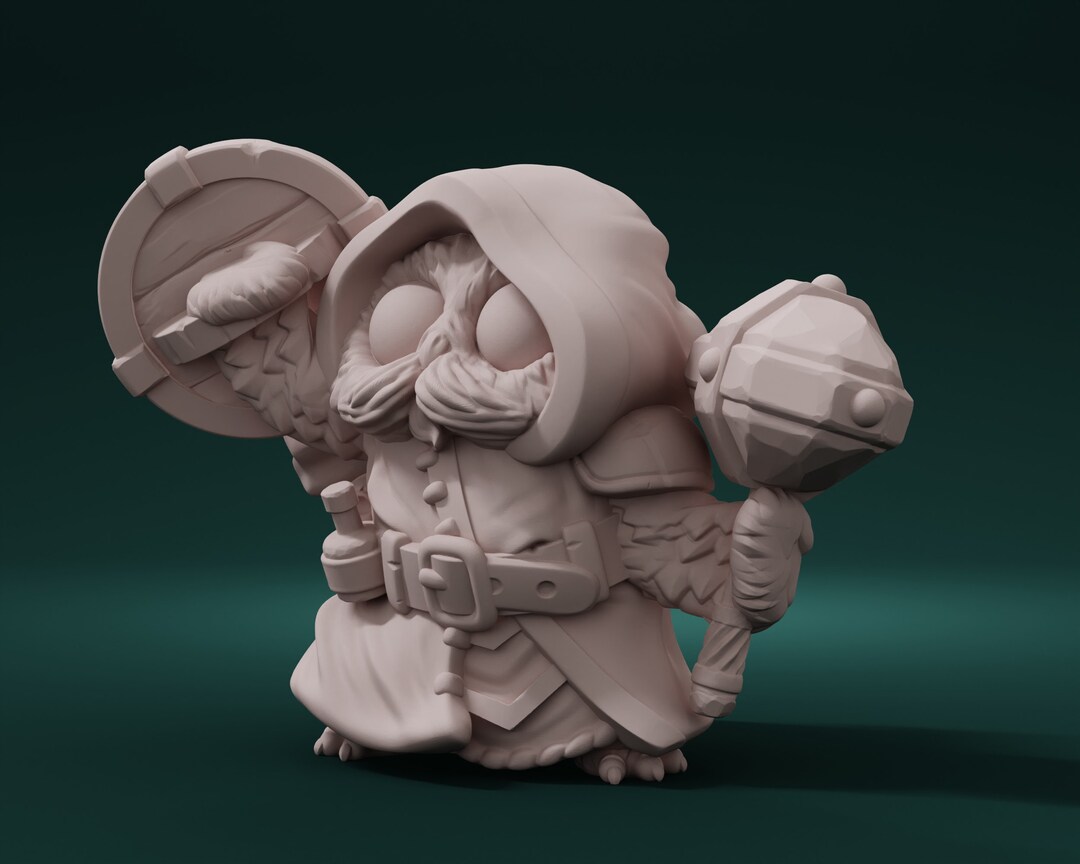 Owlkin Cleric Resin Miniature Dnd Miniatures Dungeons & Dragons ...