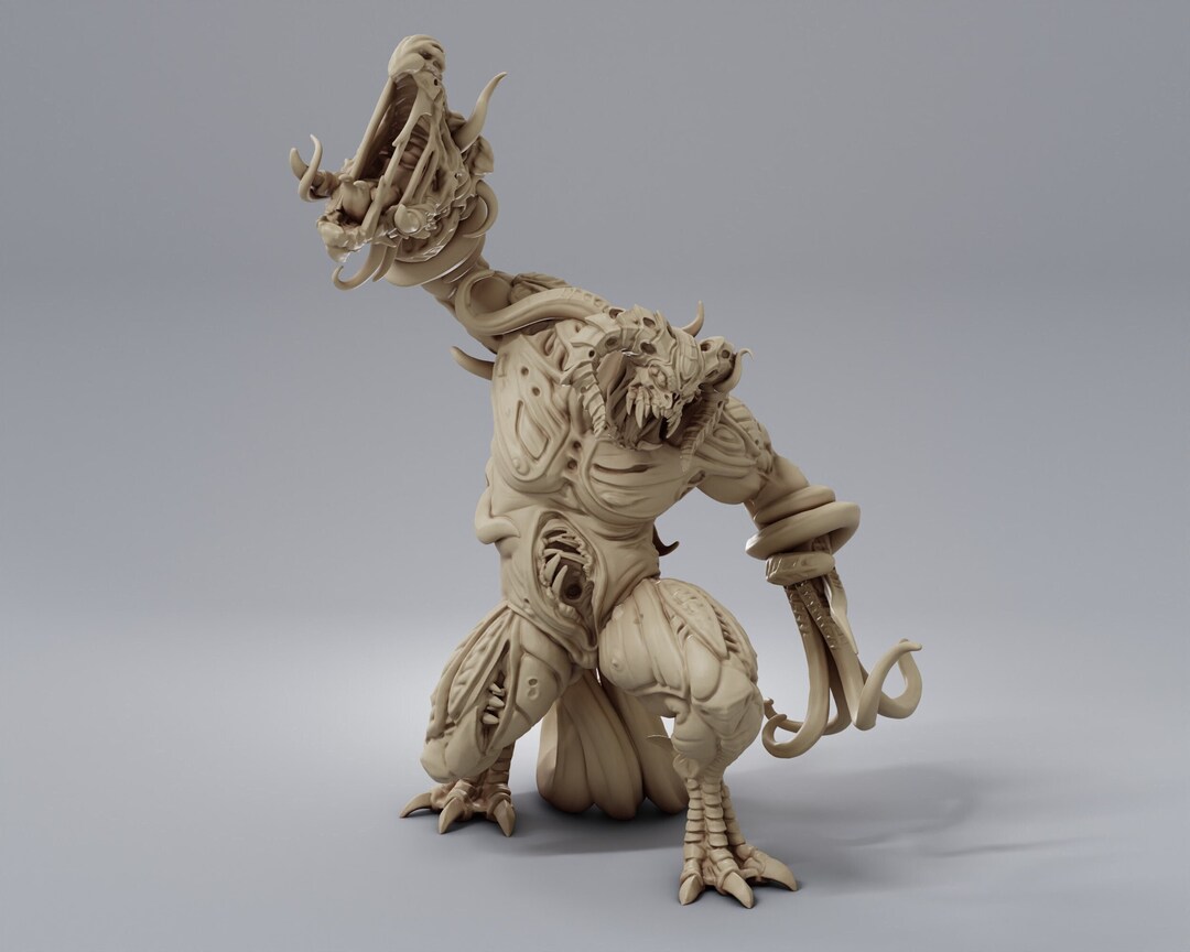 Void Demon Dark Stalker - Resin Miniature - Dnd Miniatures - Dungeons ...