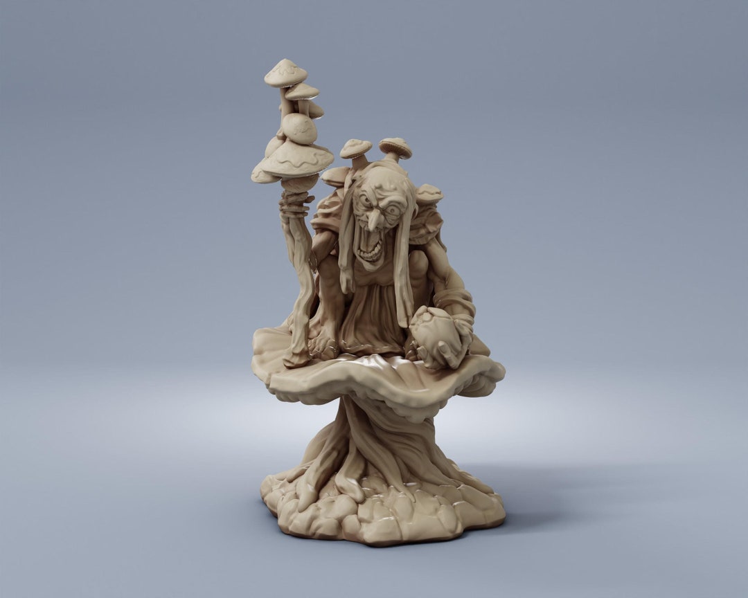 Spore Mother - 28mm 32mm Resin Miniature - Dnd - Dungeons & Dragons ...