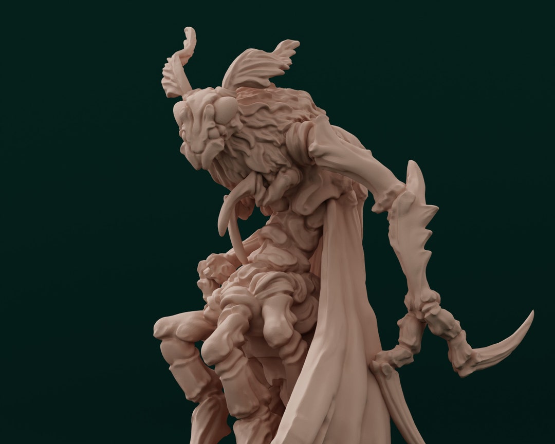 Moth Man 32mm Resin Miniature Dnd Miniatures Dungeons & Dragons ...