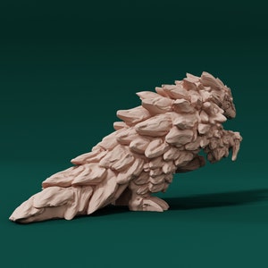 Magma Pangolin - Resin Miniature - Dnd Miniatures - Dungeons & Dragons ...