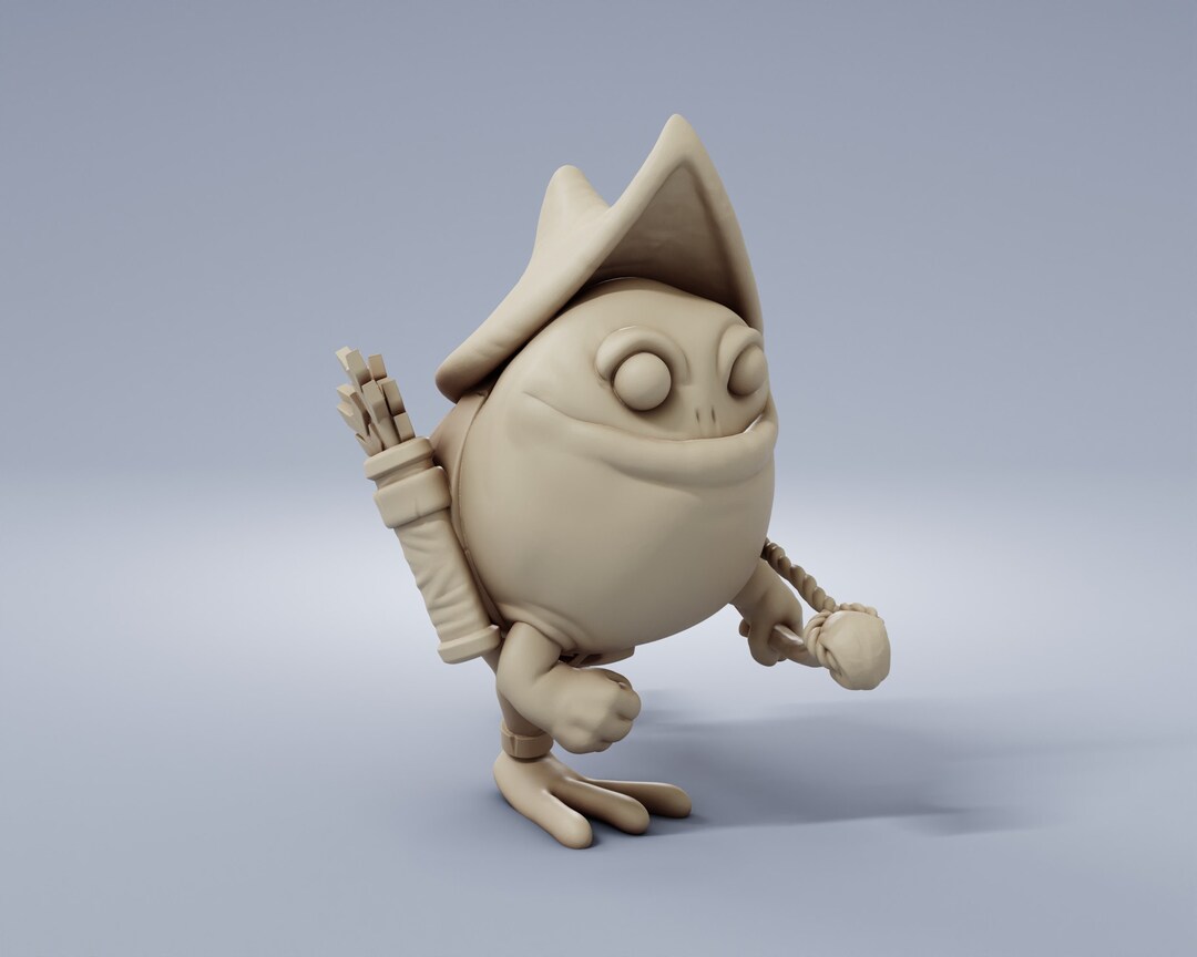 Frogfolk Ranger - Resin Miniature - Dnd Miniatures - Dungeons & Dragons ...