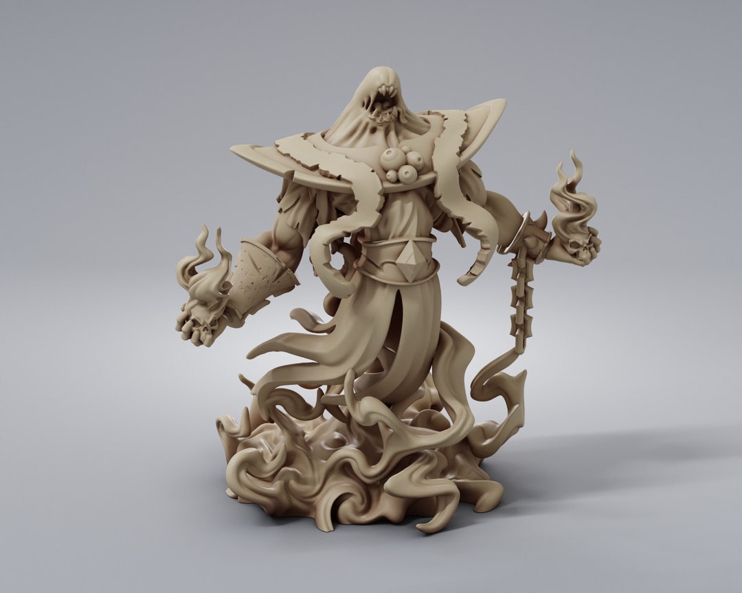 Spectral Mage Resin Miniature Dnd Miniature Dungeons & Dragons ...
