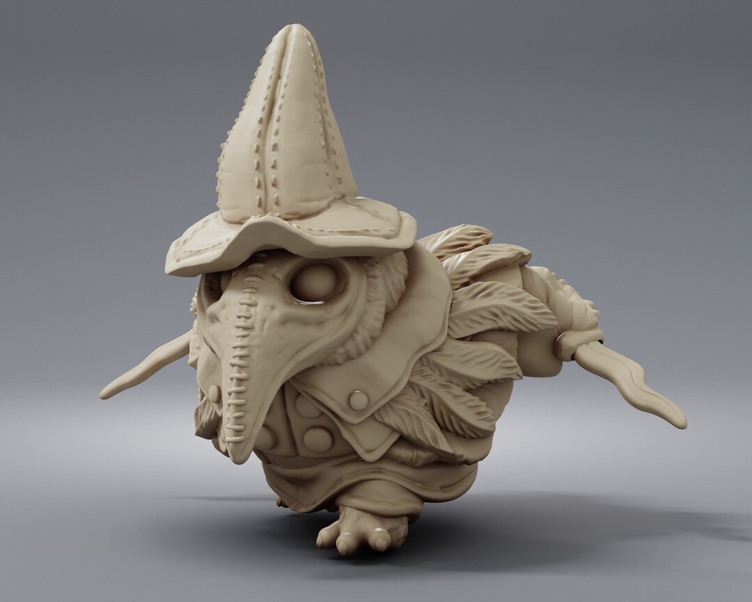 Owlkin Hunter - 28mm 32mm Resin Miniature Dnd Miniatures Dungeons ...