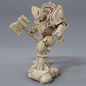 Knight Construct - Resin Miniature - Dnd Miniatures - Dungeons ...