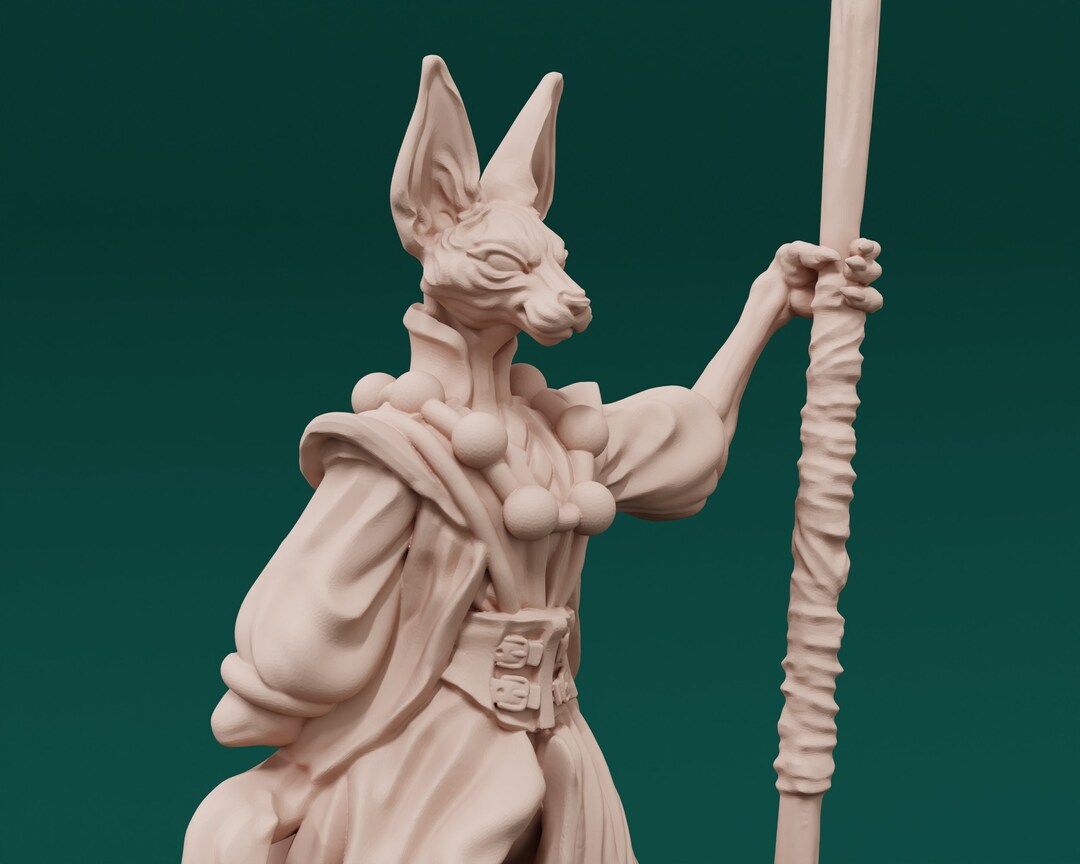 Tabaxi Monk - Resin Miniature - Dnd Miniatures - Dungeons & Dragons ...
