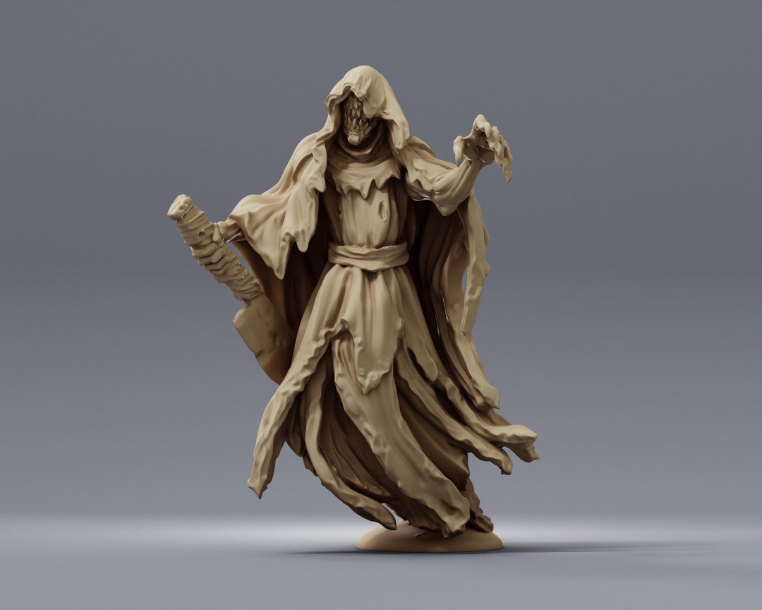 Grinning Wraith - 32mm Resin Miniature Dnd Miniatures Dungeons ...