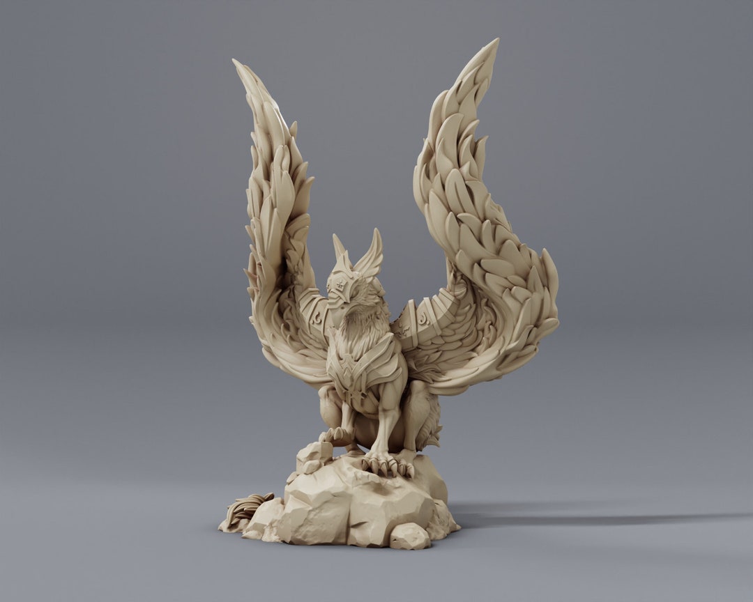 Griffon Resin Miniature Dnd Miniatures Dungeons & Dragons Miniatures ...
