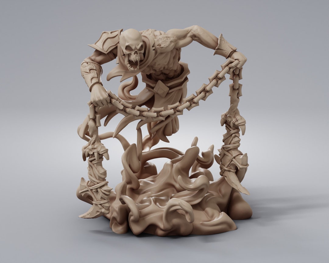 Spectral Warrior Resin Miniature Dnd Miniature Dungeons & Dragons ...