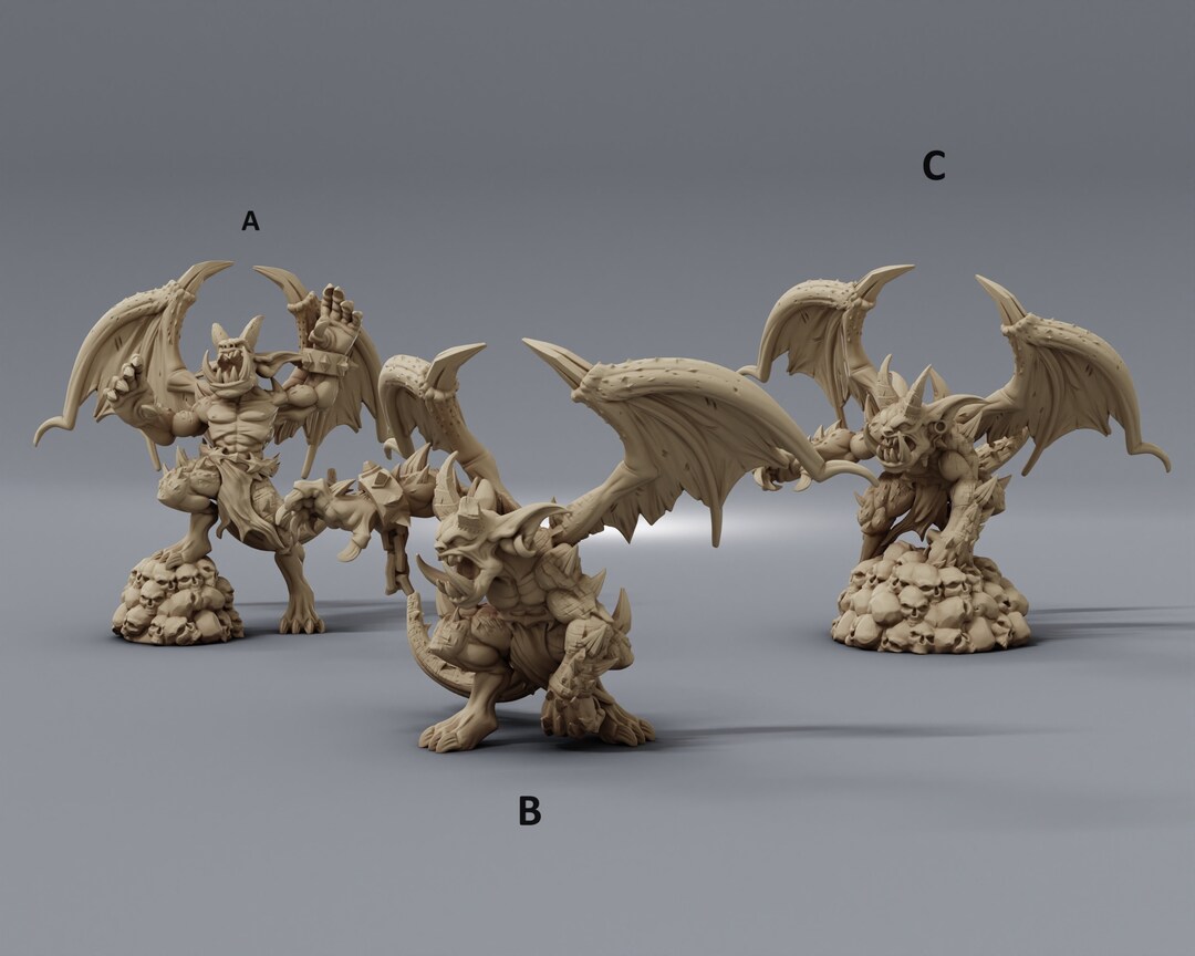 Infernal Imp Resin Miniature Dnd Dungeons & Dragons Miniatures ...