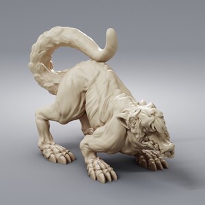Dire Rat 3D Printed Miniature Model for Dnd and Roleplaying - Etsy