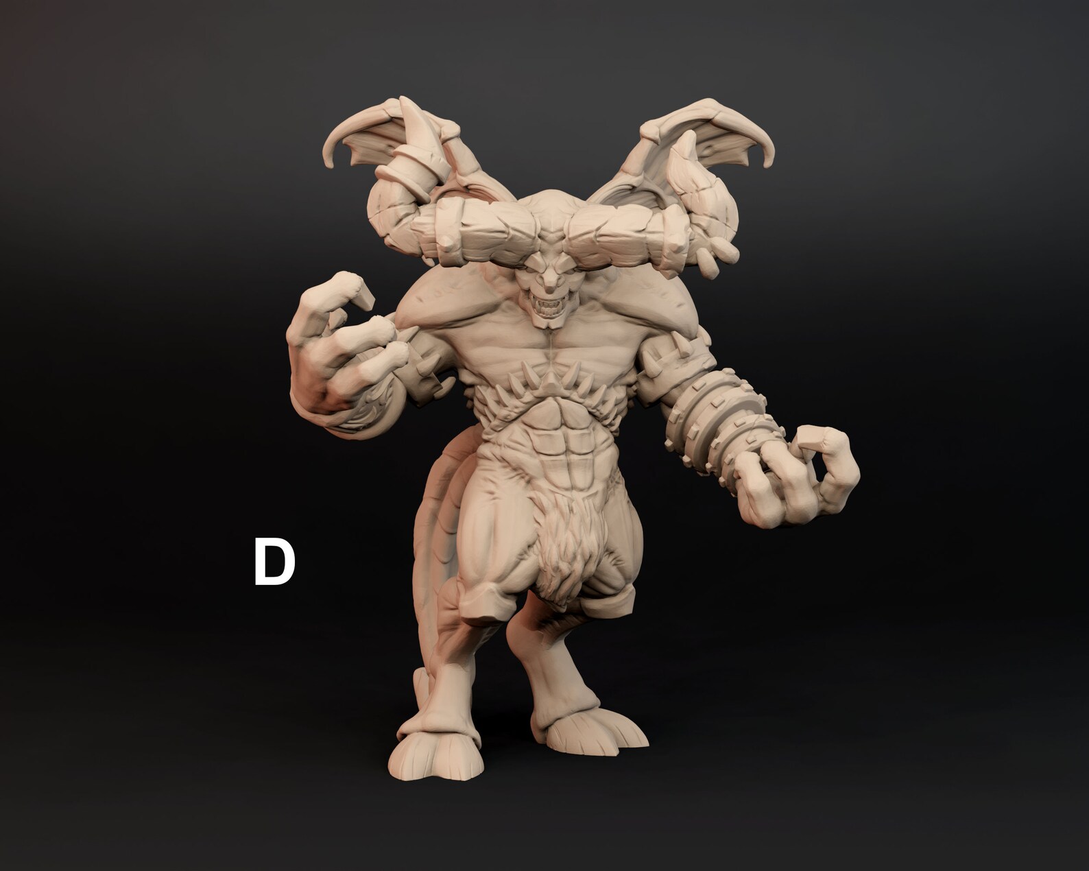 Bull Demon Resin Miniature Dnd Miniatures Dungeons & - Etsy