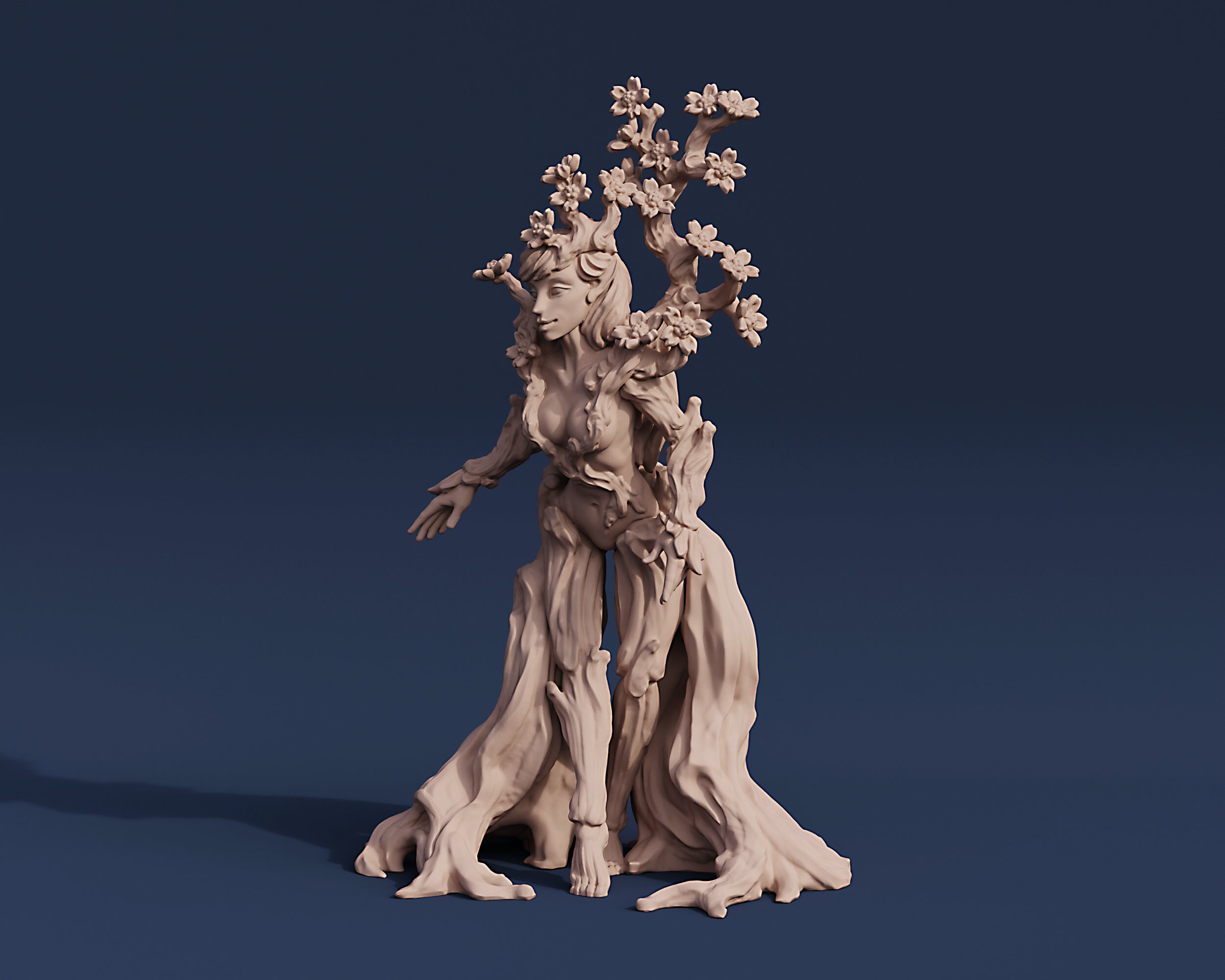 Dryad 3D Printed Miniature Model for Dnd and Roleplaying - Etsy Canada