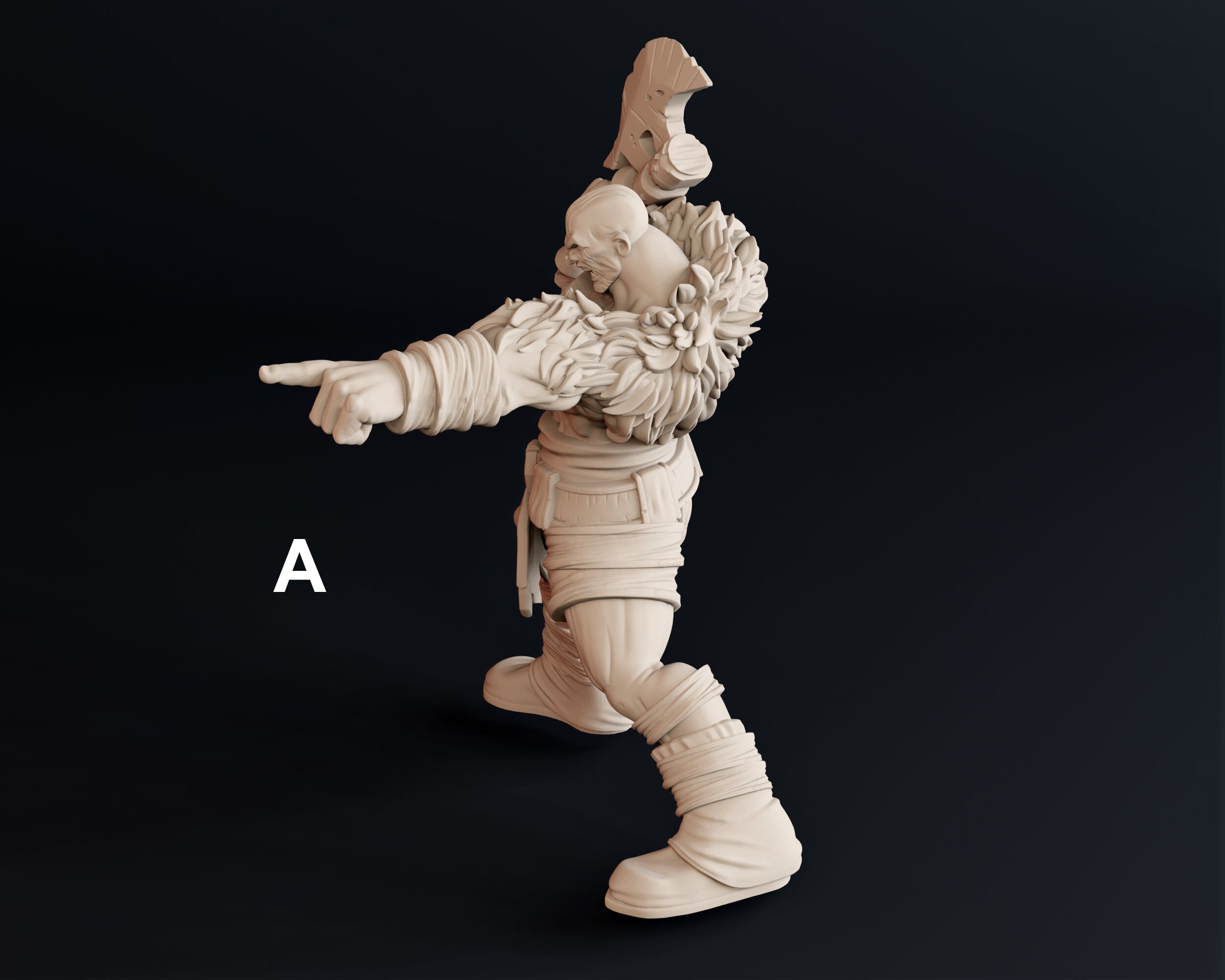 Goliath - Barbarian - Resin Miniature - Dnd Miniatures - Dungeons ...