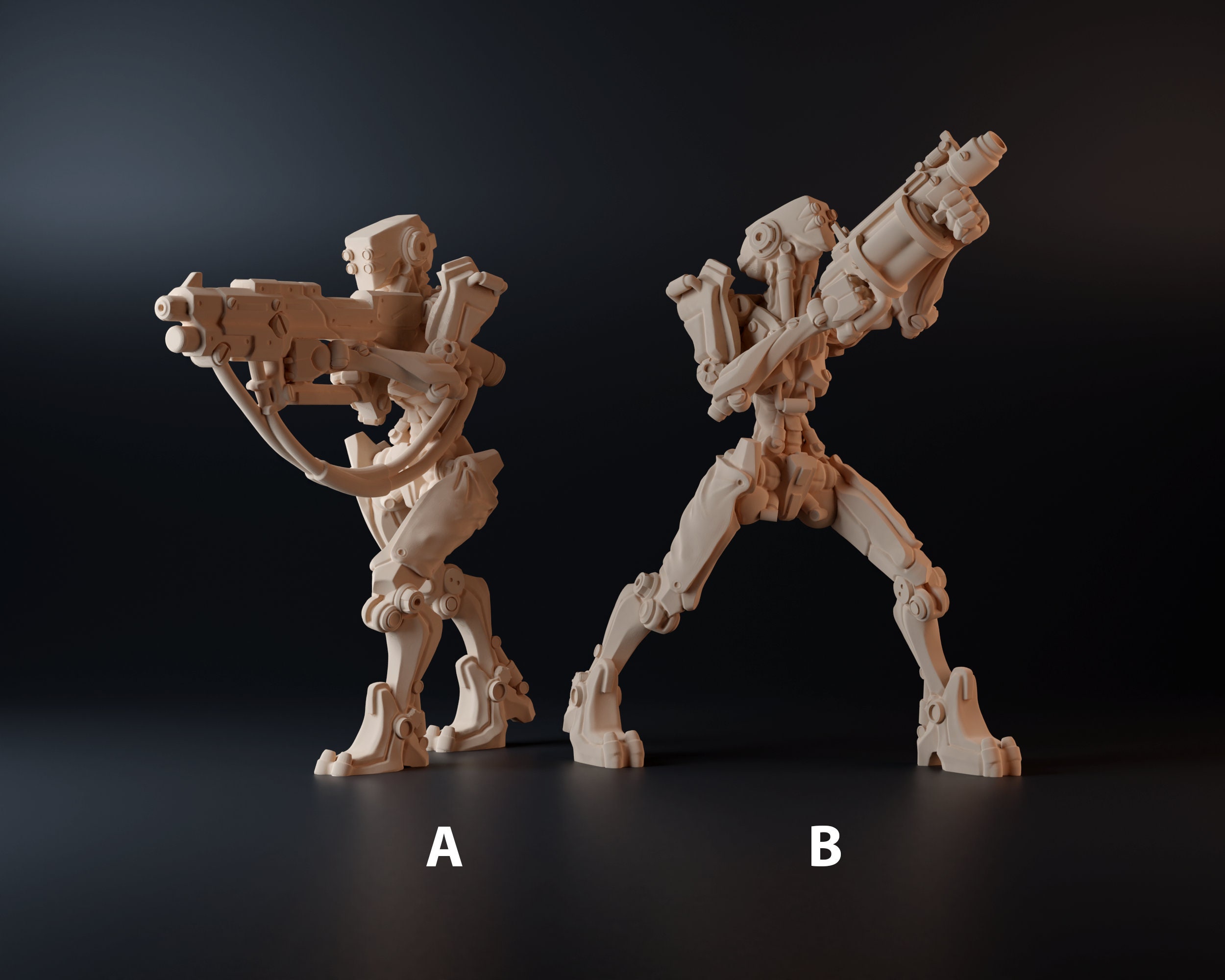 Miniature Toys Wargaming Mecha Tabletop Gaming 3D Printed Miniature ...