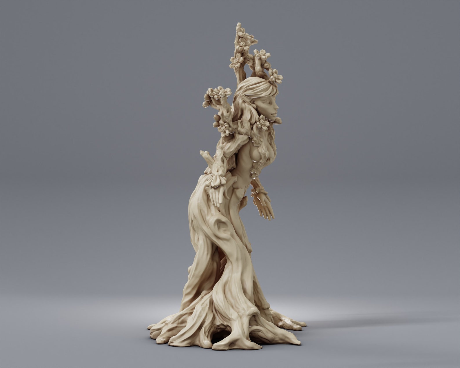 Dryad - 3D Printed Miniature Model for Dnd and Roleplaying Games ...