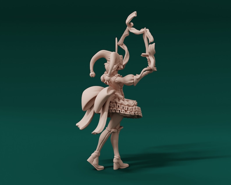 Evil Bladed Jester Resin Miniature Dnd Miniatures - Etsy