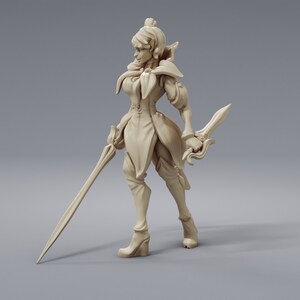 Eladrin - 32mm D&D Resin Miniature Dungeons and Dragons Pathfinder RPG ...