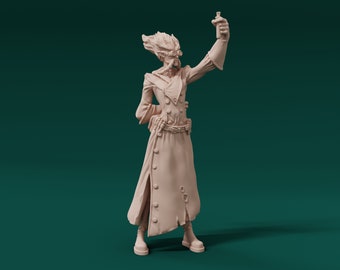 Mad Scientist the Dr. and Lab Props Miniature 3D Resin Printed - Etsy