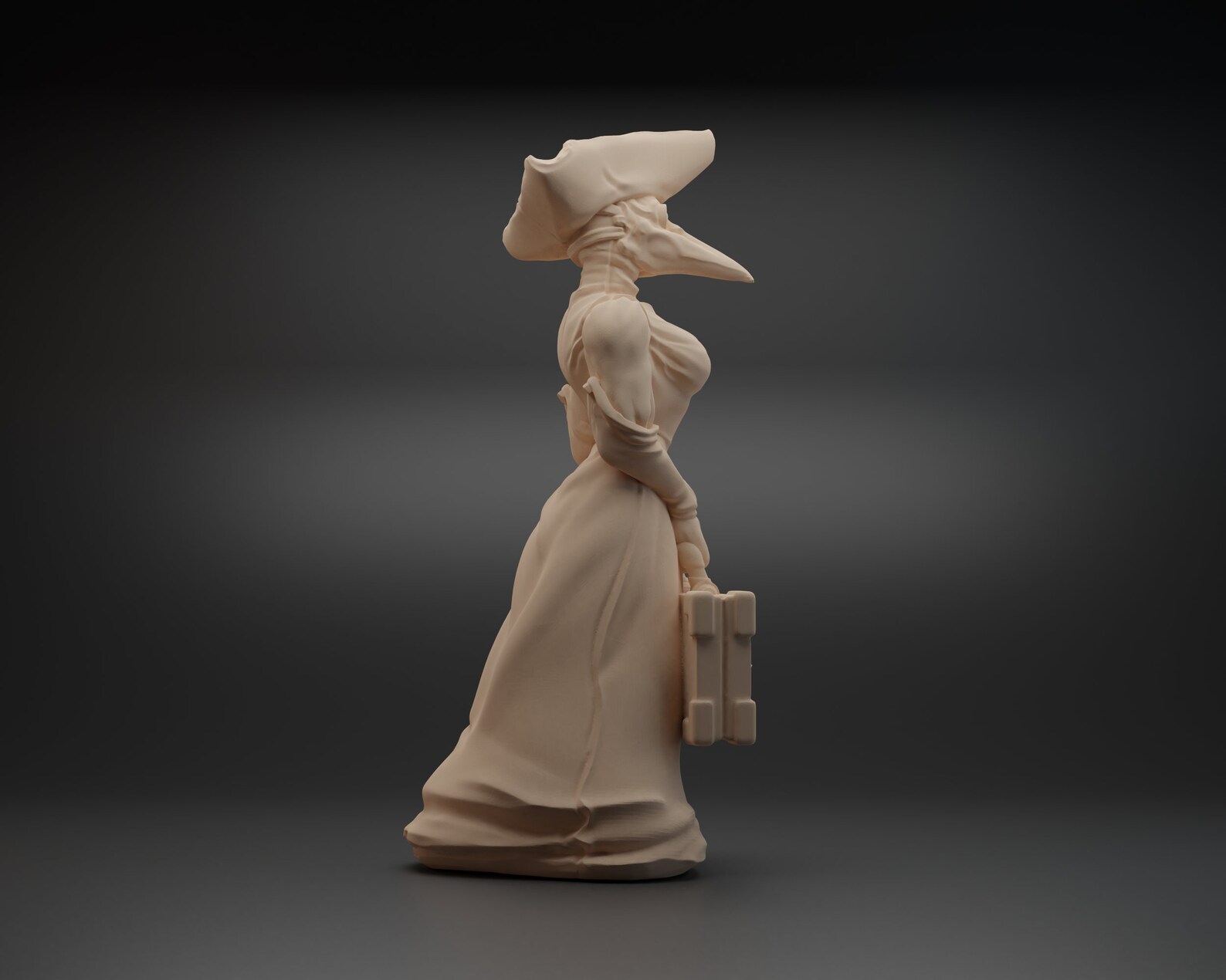 Plague Doctor 3D Printed Miniature Model for Dnd and - Etsy