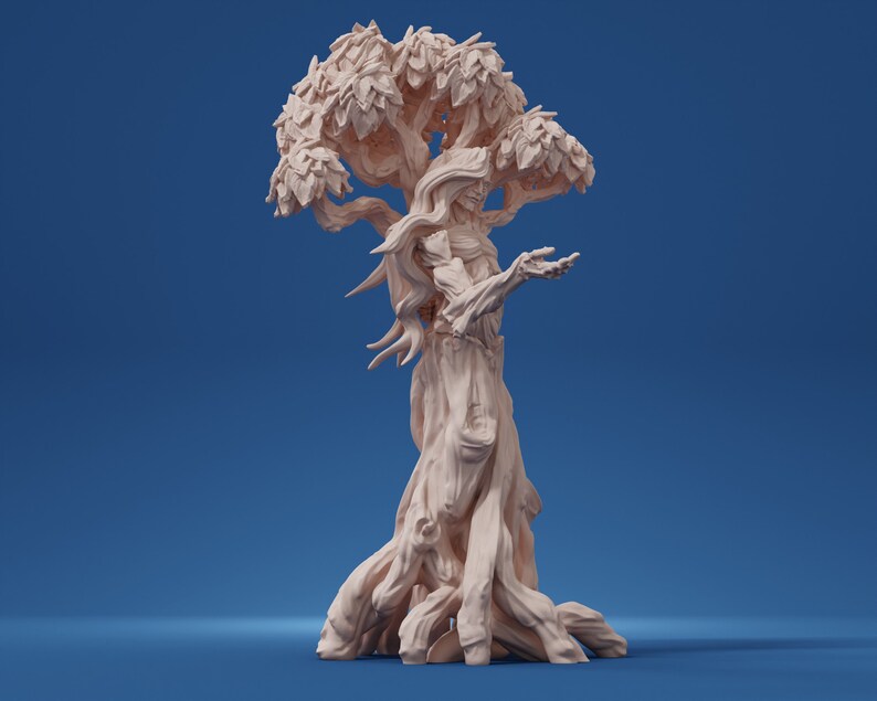 Dryad 3D Printed Miniature Model for Dnd and Roleplaying - Etsy