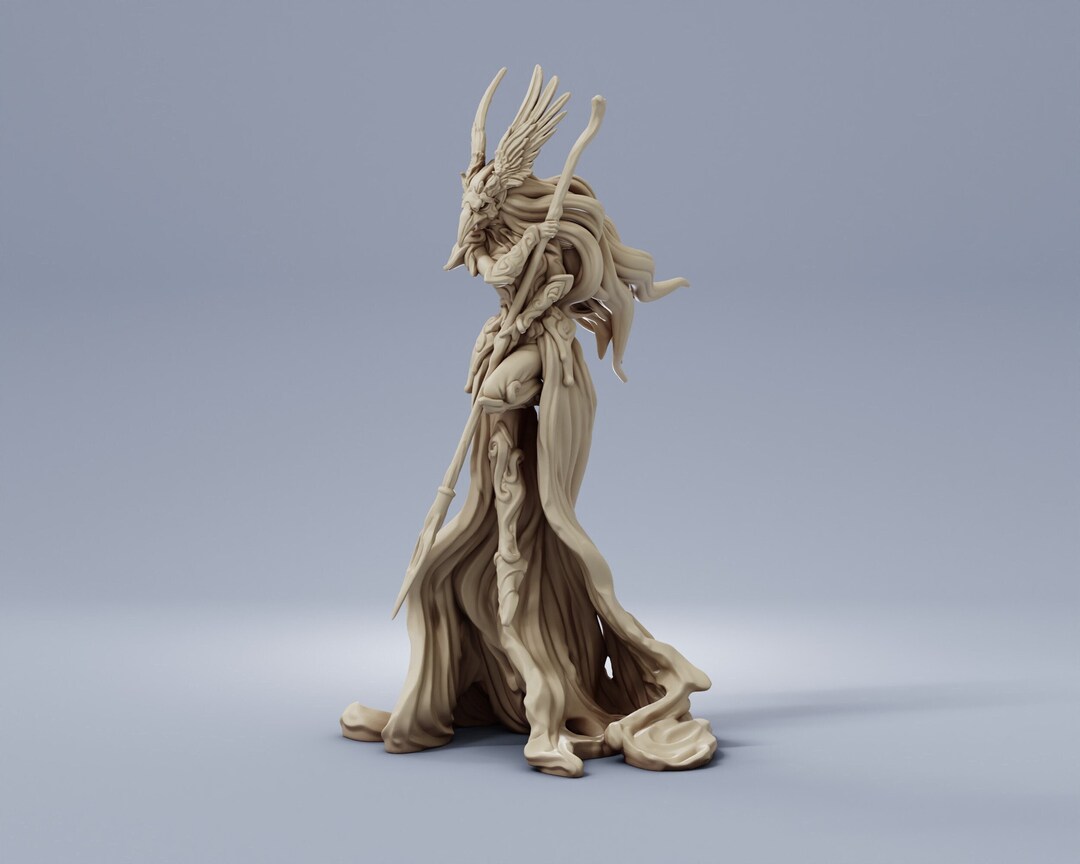 Raven God- 32mm Resin Miniature Dnd Miniatures Dungeons & Dragons ...