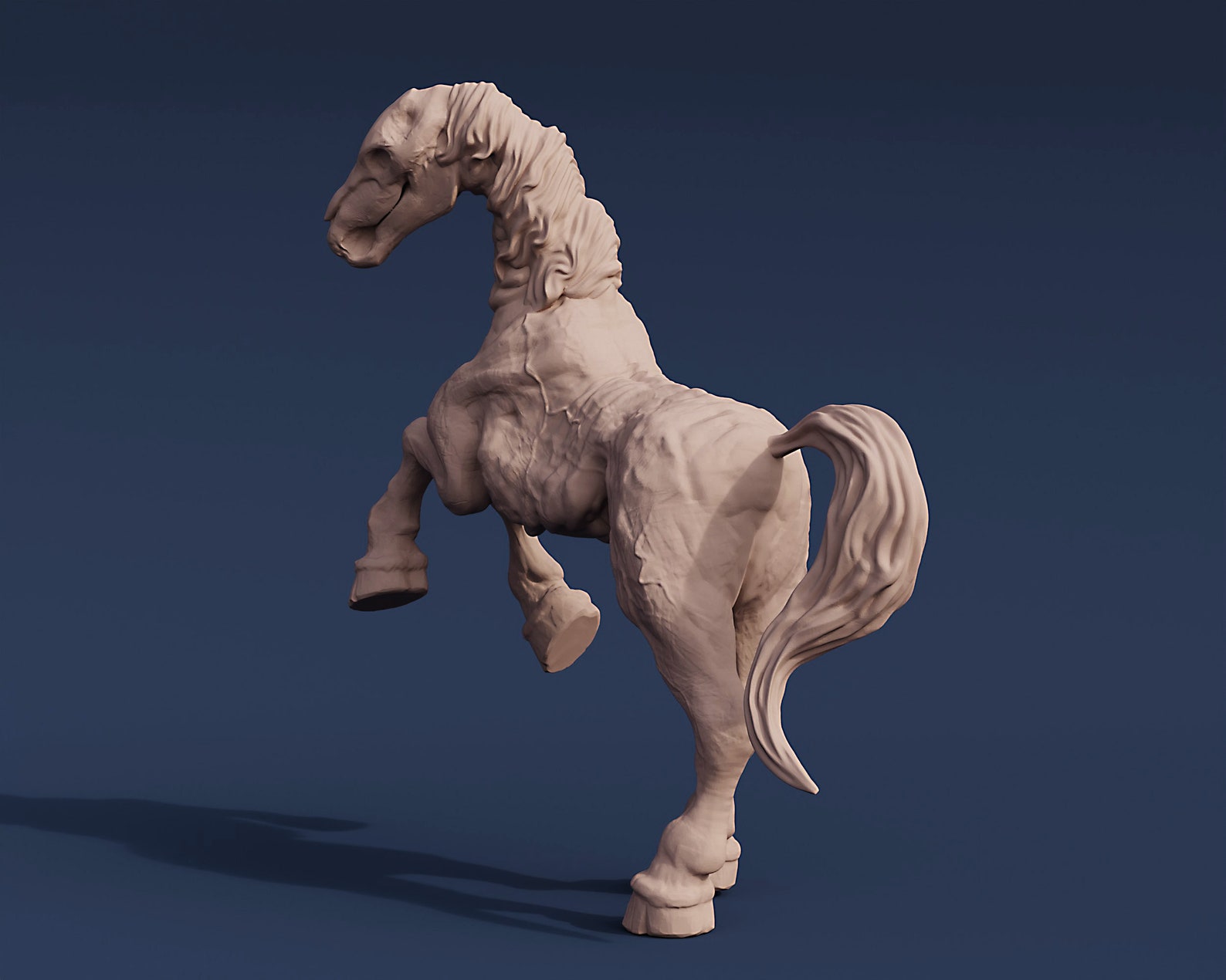 Undead Steed Resin Miniature Dnd Miniatures Dungeons & - Etsy