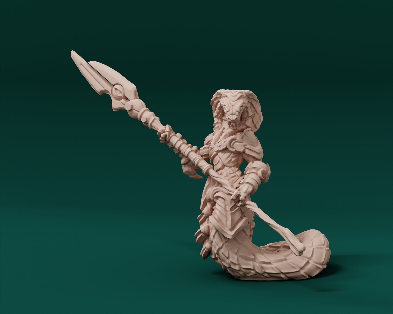 Yaun-ti Abomination Resin Miniature Dnd Miniatures | Etsy