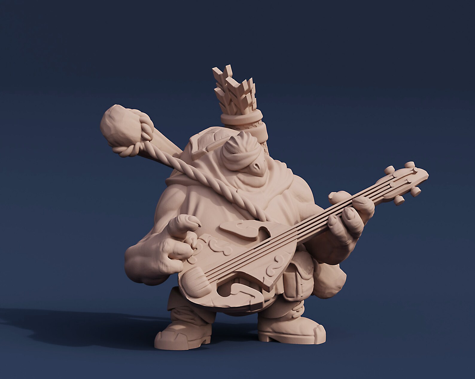 Tortle Bard - Resin Miniature - Dnd Miniatures - Dungeons & Dragons ...