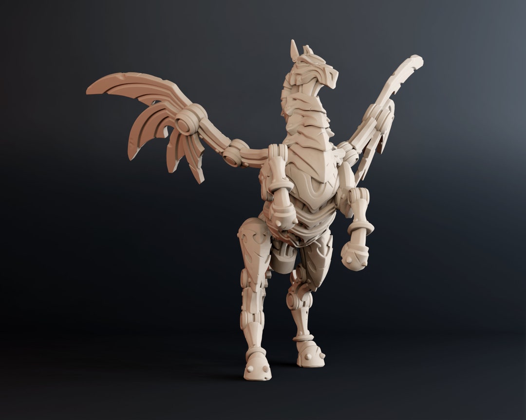 Pegasus Construct Resin Miniature Dnd Miniatures Dungeons & Dragons ...