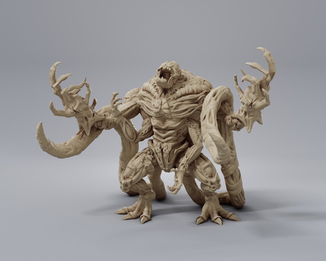 Void Demon - Resin Miniature - Dnd Miniatures - Dungeons & Dragons ...