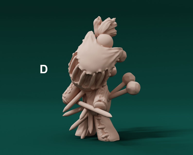 Voodoo Dolls - 32mm Resin Miniature Dnd Miniatures Dungeons & Dragons ...