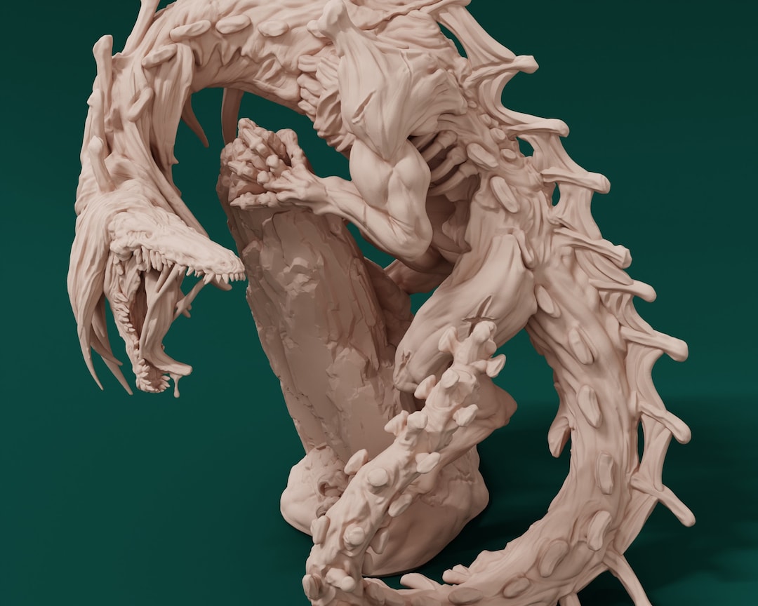 Damon Lizard - Resin Miniature - Dnd Miniatures - Dungeons & Dragons ...