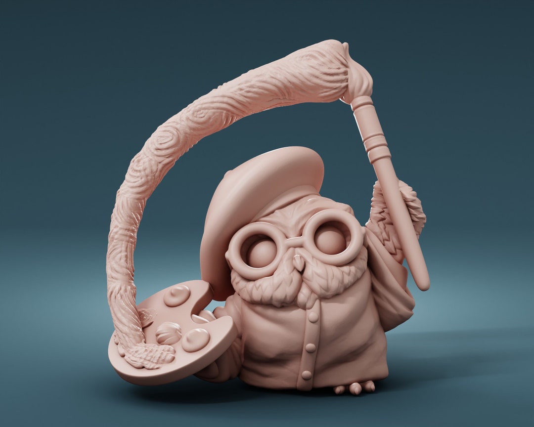 Owlkin Artist Resin Miniature Dnd Miniatures Dungeons & Dragons ...