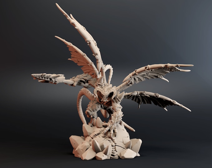 Volcano Demon 3D Printed Miniature Model Roleplaying Games Tabletop ...