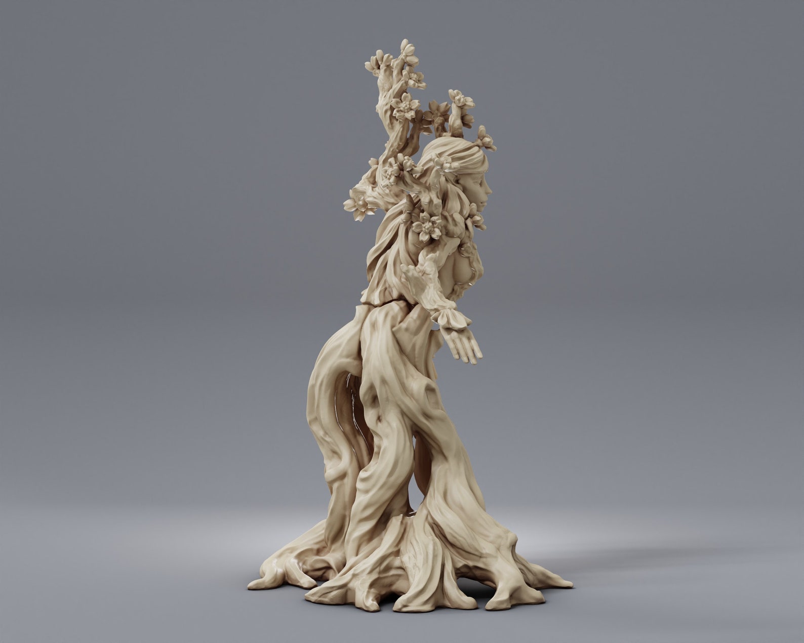 Dryad 3D Printed Miniature Model for Dnd and Roleplaying - Etsy