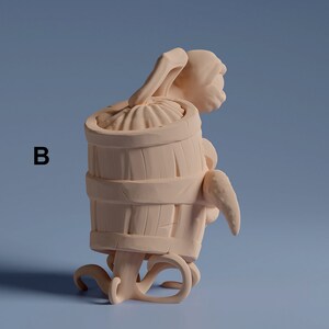 Barrel Mimic Resin Miniature Dnd Miniatures Dungeons & - Etsy