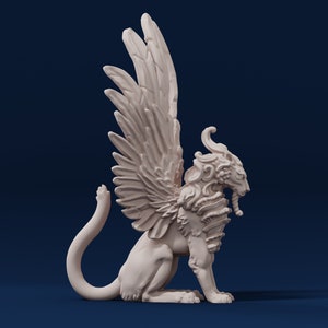 Sphinx - Resin Miniature - Dnd Miniatures - Dungeons & Dragons ...