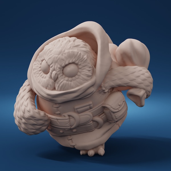 Owlin Miniature - Etsy