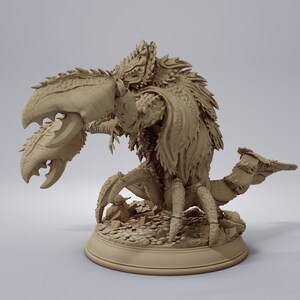 Giant Crab Monster - 32mm Resin Miniature Dnd Miniatures Dungeons ...