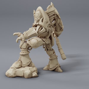 Knight Construct - Resin Miniature - Dnd Miniatures - Dungeons ...