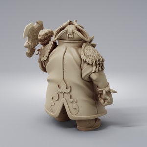 Giff Fighter Hippo Warrior 32mm D&D Resin Miniature Dungeons and ...