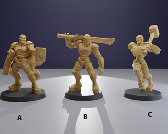 Warforged Miniature - Etsy