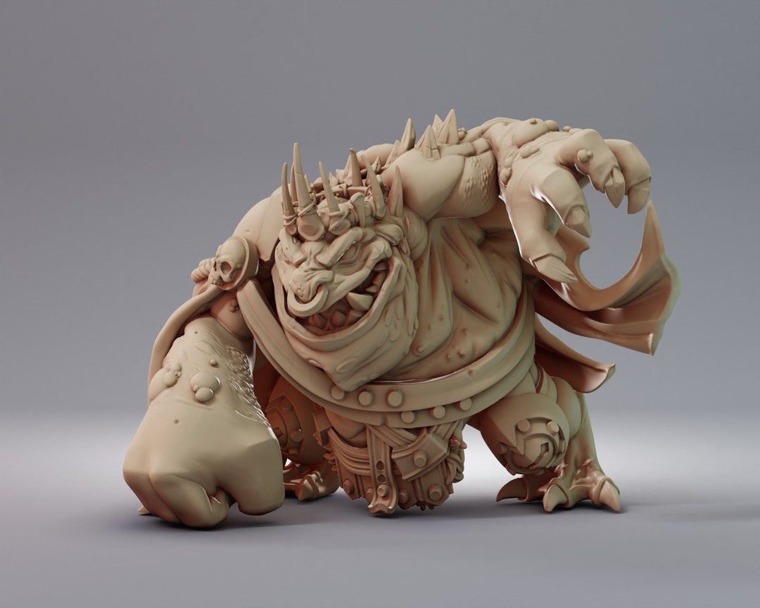 Frog-folk King - Resin Miniature - Dnd Miniatures - Dungeons & Dragons ...