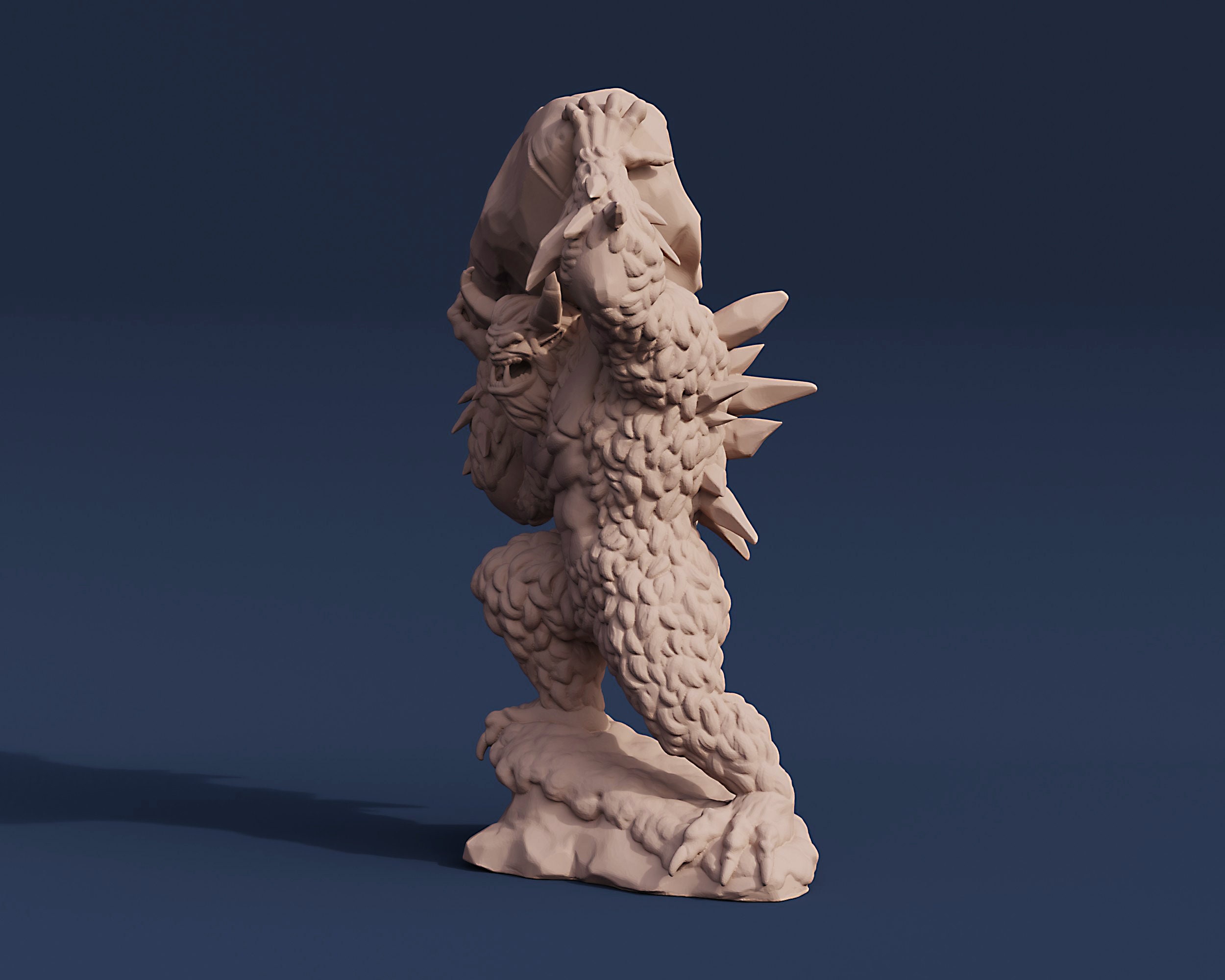 Wendigo Yeti Resin Miniature Dnd Miniatures Dungeons & | Etsy